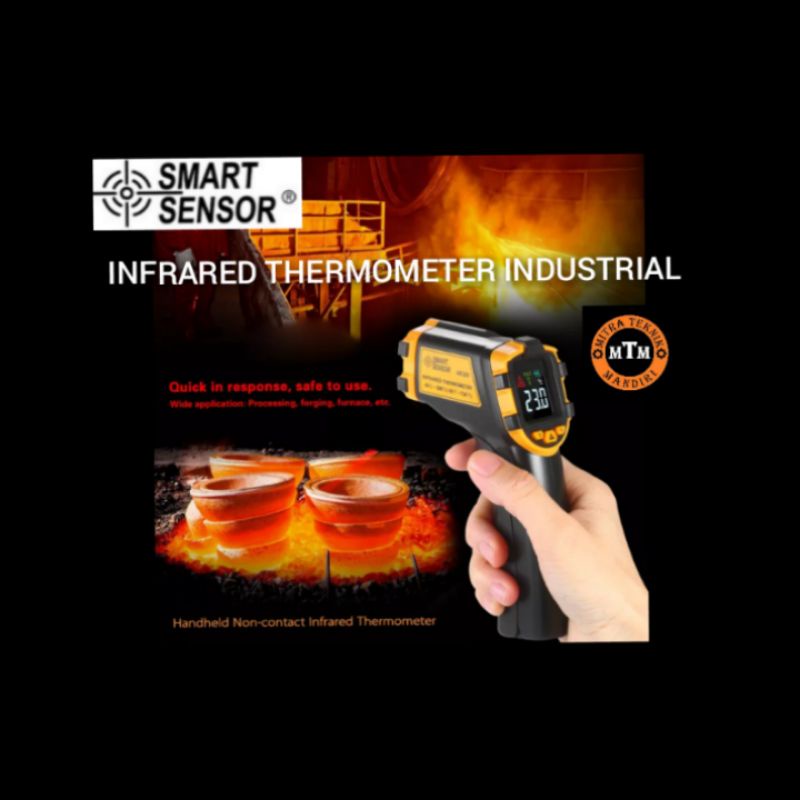 Jual ALAT UKUR INFRARED THERMOMETER INDUSTRIAL -50°C TO 390°C SMART ...