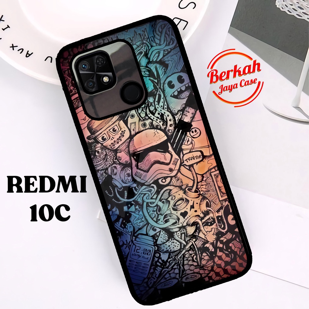 Jual Case XIAOMI REDMI 10C Casing XIAOMI REDMI 10C case GRAFITY Case hp ...