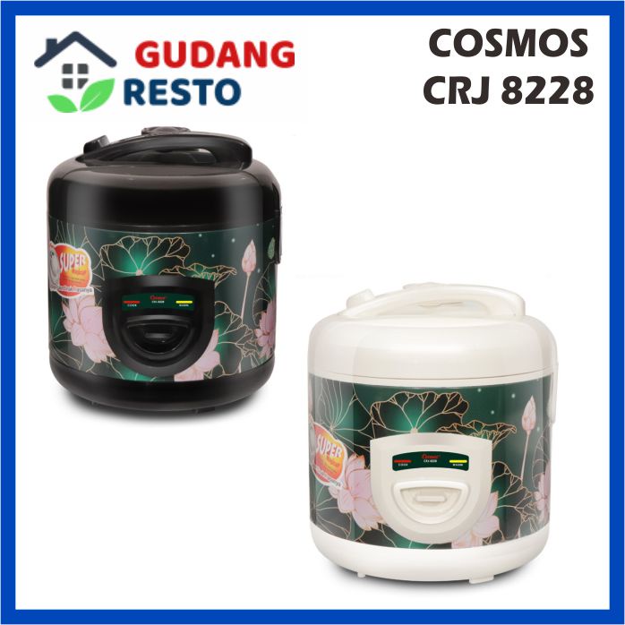 Jual COSMOS RICE COOKER CRJ 8228 B W LOTUS SERIES MAGIC COM 2 L CRJ8228 ...