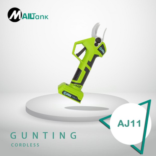 Jual Mailtank AJ-11 Gunting Cordless Brushless 21 Volt Gunting Dahan ...