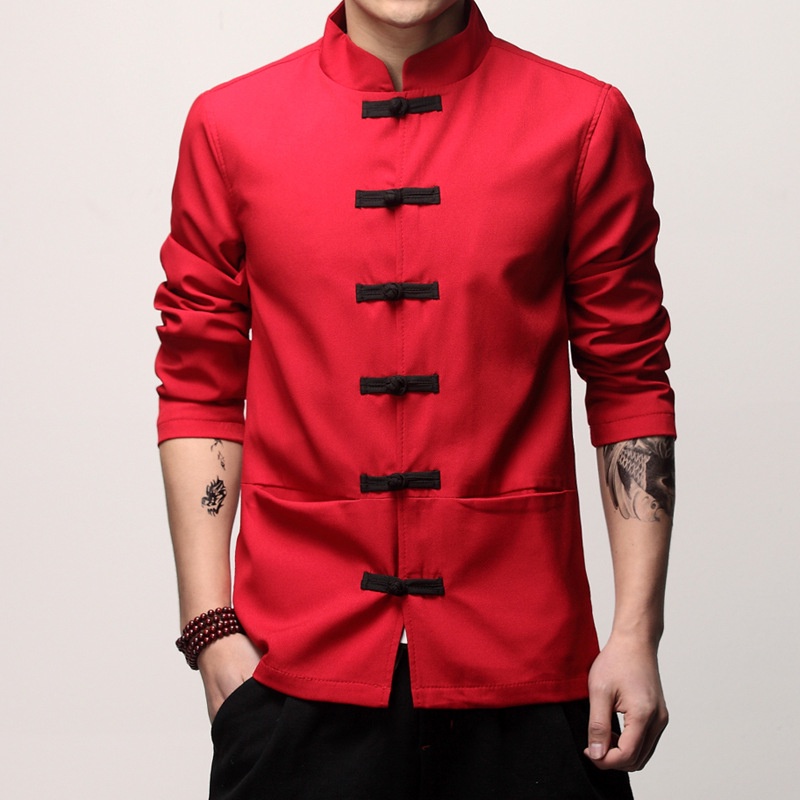 Jual Pakaian Tradisional Tiongkok Pria Kostum Master Kung Fu Tai Chi ...