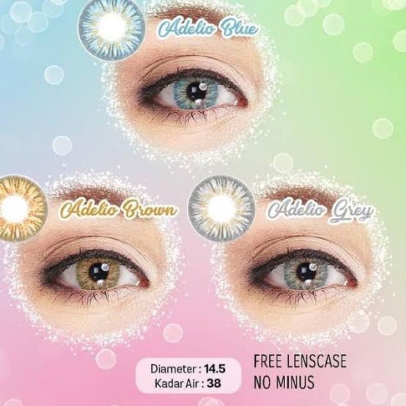 Jual softlens TOP GEL universal / macaron /adelio/ moonlit/ princess ...