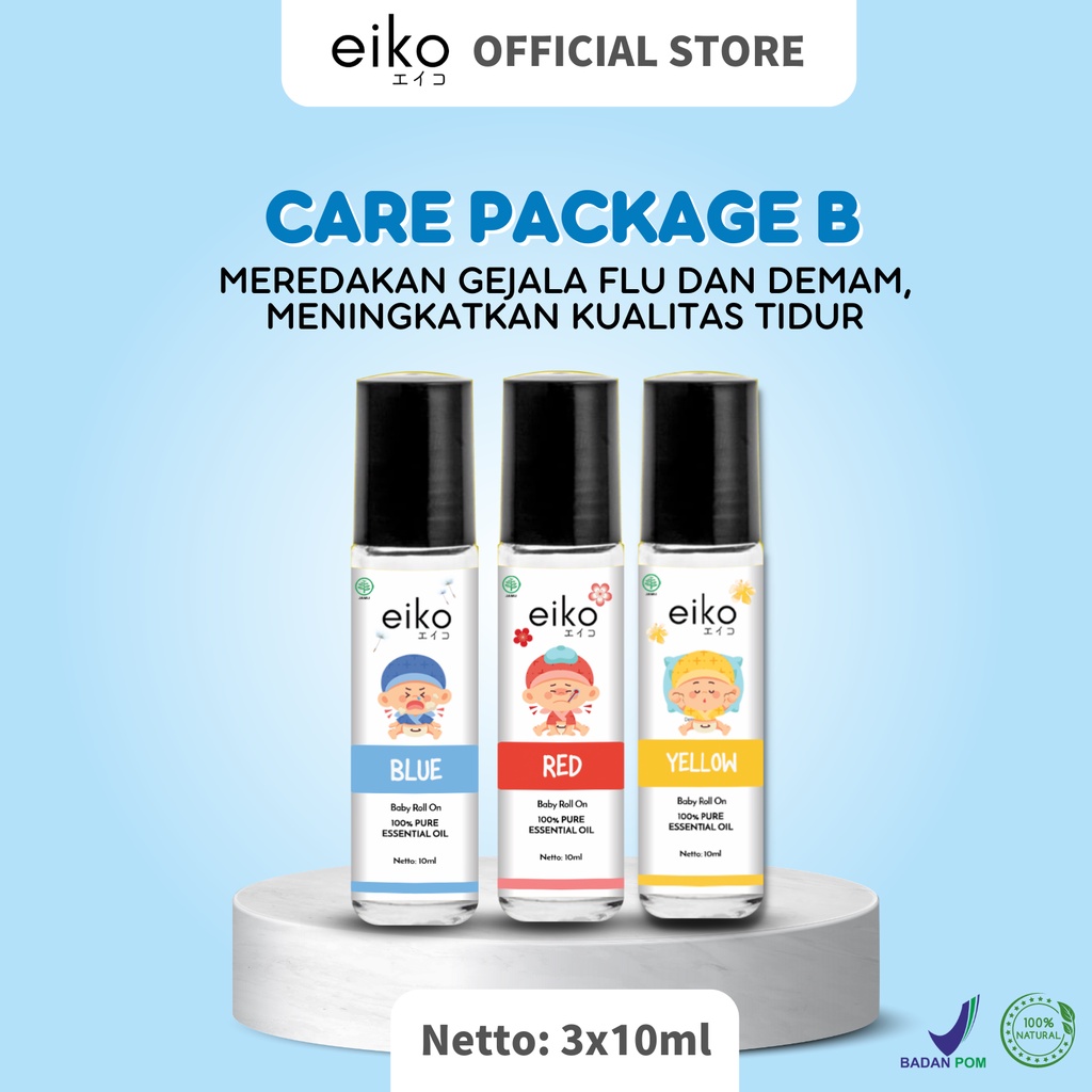 Jual Essential Oil Baby EIKO - EIKO Baby Oil - EIKO Care Package B - EIKO Cough n Flu EIKO Deep ...