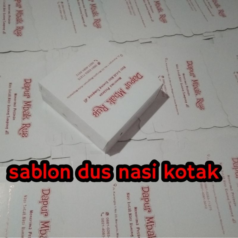 Jual Dus nasi 20x20 | Shopee Indonesia