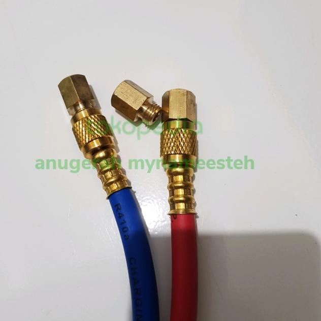 Jual Nepel Reduser Manifold/Manometer Drat 1/8 ke Selang R22 | Shopee ...