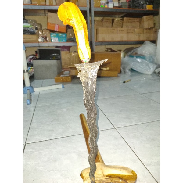 Jual Keris Berdiri Pamor Nogo Sosro | Shopee Indonesia