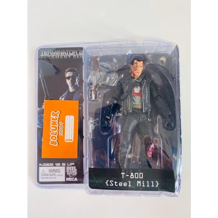 Jual NECA TERMINATOR 2 T-800 STEEL MILL ORI ORIGINAL TOY FIGURE ...