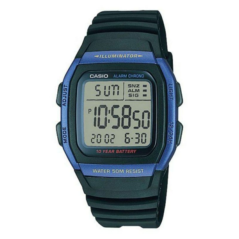 Jual CASIO PRIA DIGITAL W-96H-2AVDF / CASIO W96H-2A ORIGINAL & GARANSI ...