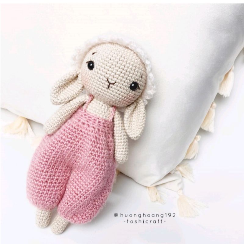 Jual Boneka Amigurumi Bunny/Boneka rajut | Shopee Indonesia