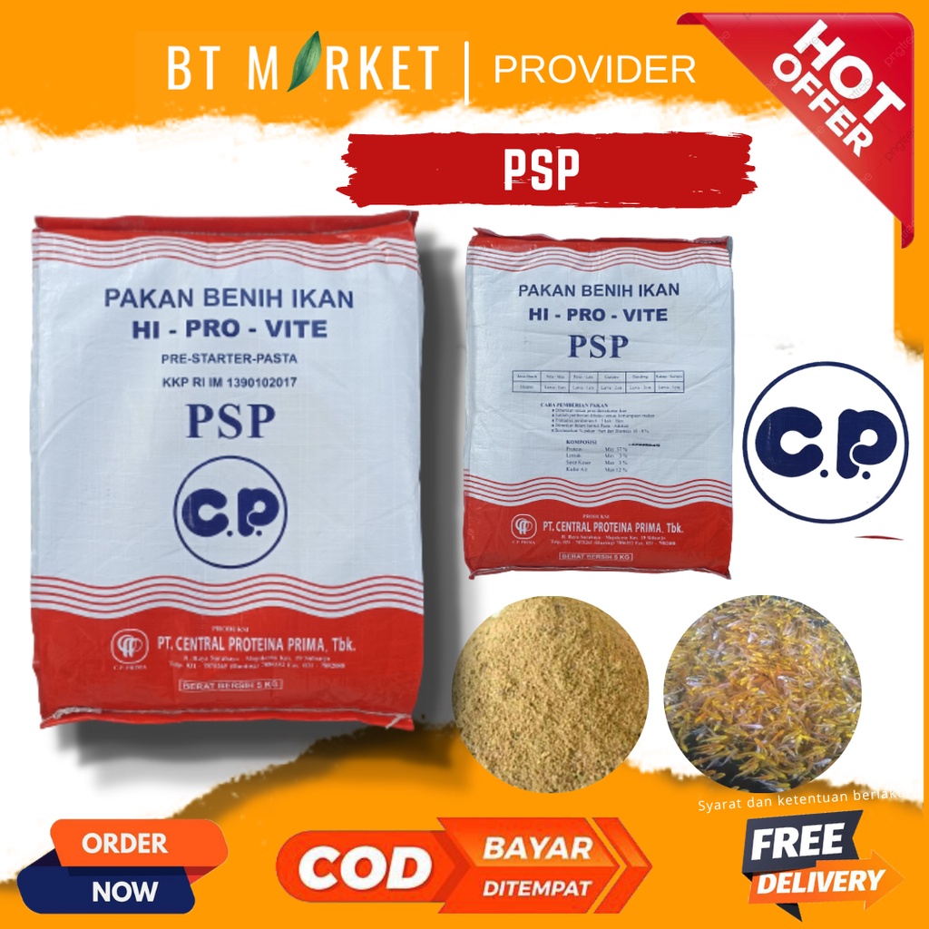 Jual PSP 5kg Pakan Larva Bibit Ikan Pakan Alternatif Burayak Pakan ...