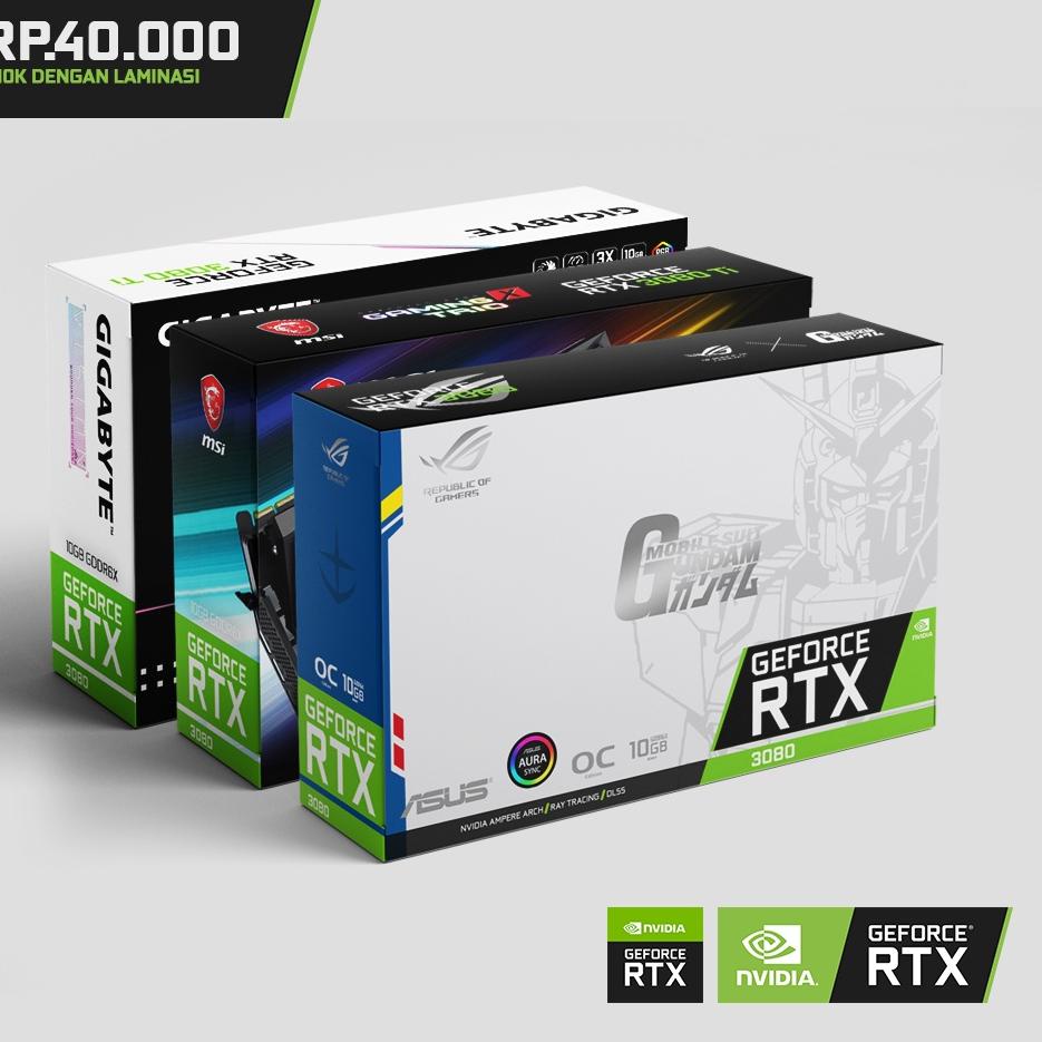 Jual COD Kardus Box Dus VGA Nvidia Geforce RTX Custom Not Original (ART ...
