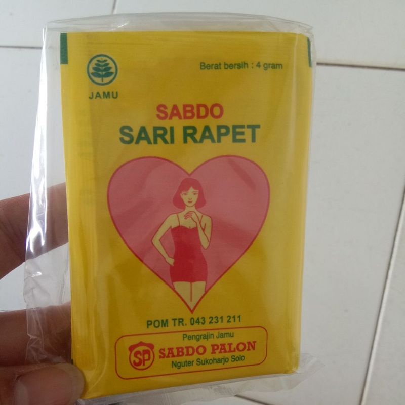 Jual Jamu Sari Rapet Serbuk Sabdo Palon 10 Bungkus @ 4gr | Shopee Indonesia