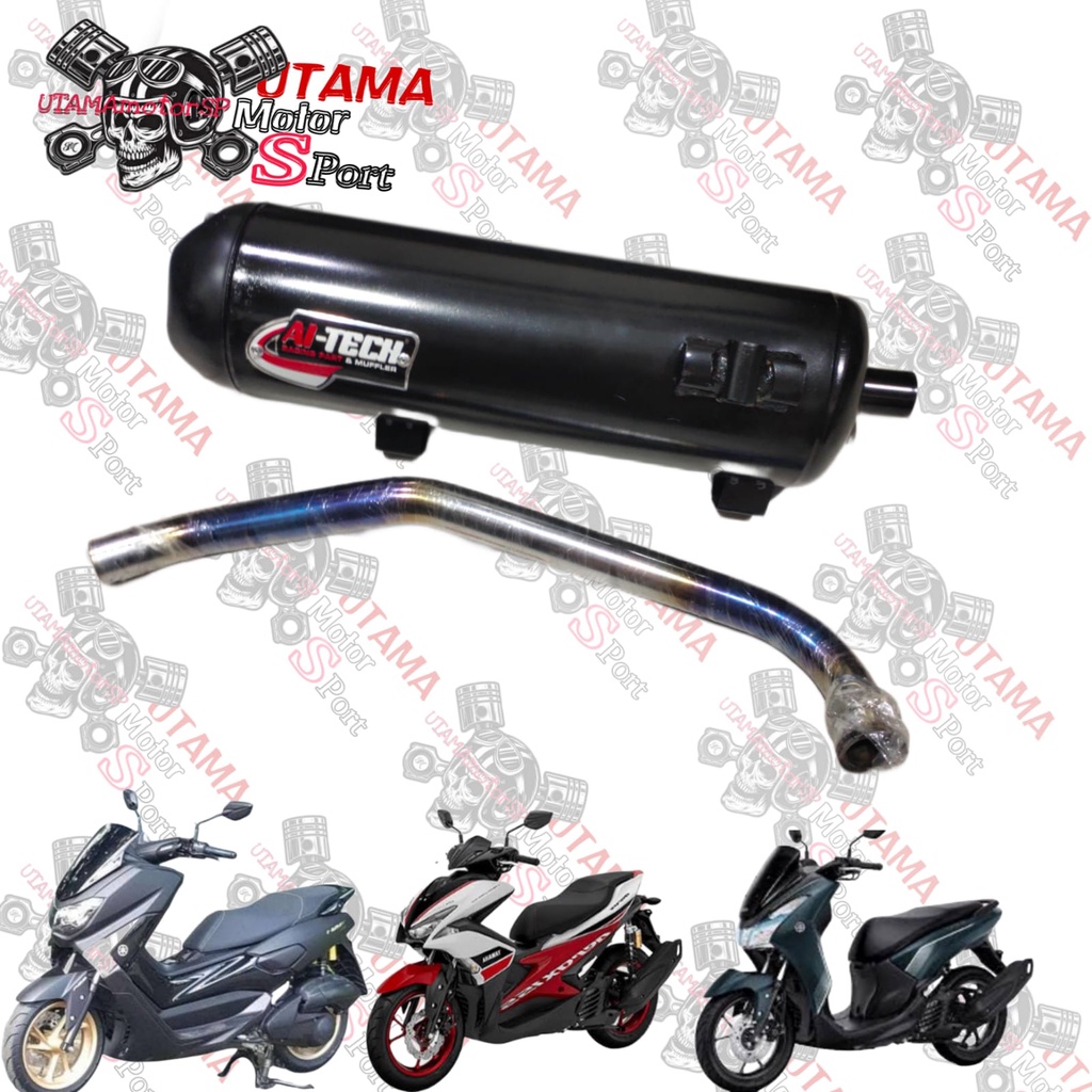 Jual Knalpot Racing Tsukigi / Standart Racing Nmax-155 / Aerox-155 ...