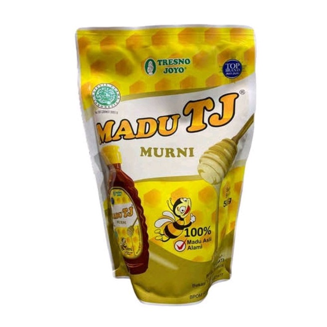 Jual Madu TJ Murni Refill 500gr || Madu Tj pouch | Shopee Indonesia