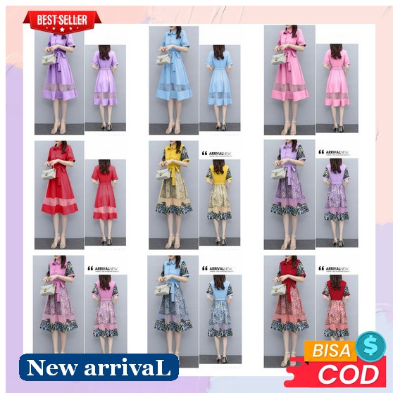 Jual Dress Natal Wanita Terbaru Korea 2022 Jumbo Big Size Kondangan Remaja Aesthetic Korean ...