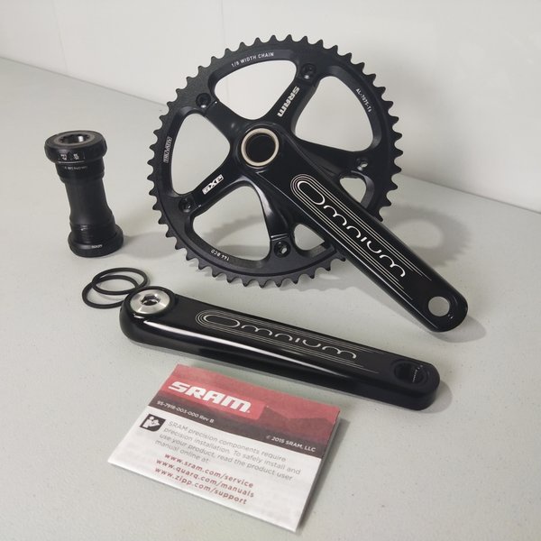 Jual Crankset Sram Omnium Black 48T | Shopee Indonesia