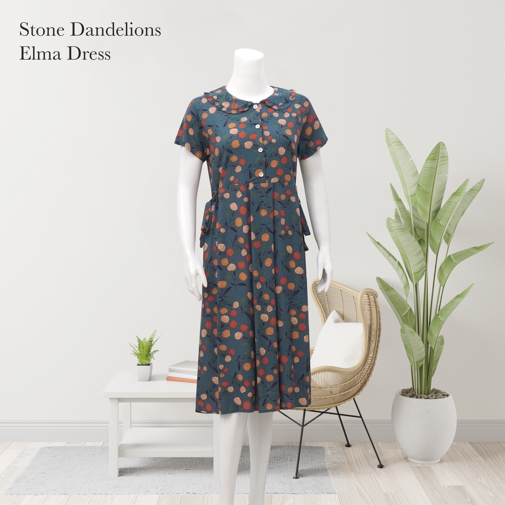 Jual Lunaci Stone Dandelions Elma Dress | Shopee Indonesia