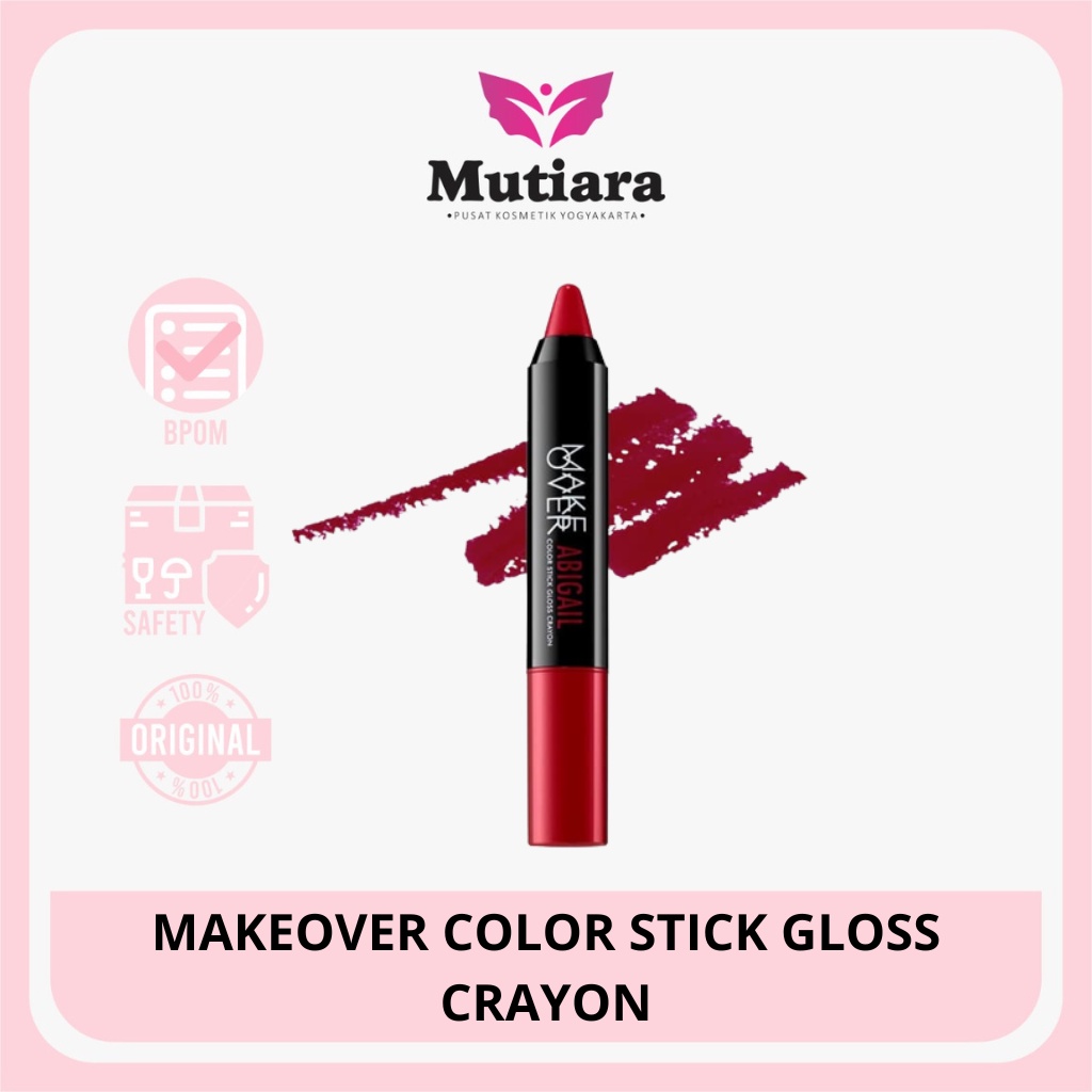 Jual MAKEOVER COLOR STICK GLOSS CRAYON | Shopee Indonesia