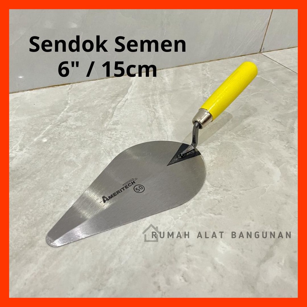 Jual Sendok Semen Lancip 6" Ameritech Centong Semen Skop Sekop Tanah ...