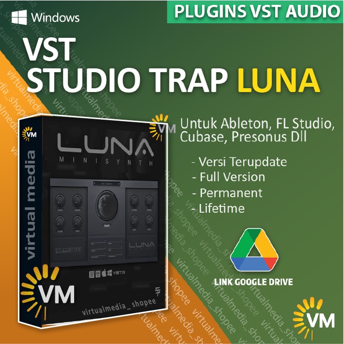 Jual STUDIO TRAP LUNA VST PLUGIN FFECTS SOUND AUDIO MUSIK STYLE PRESETS MODERN HIP HOP RNB ...