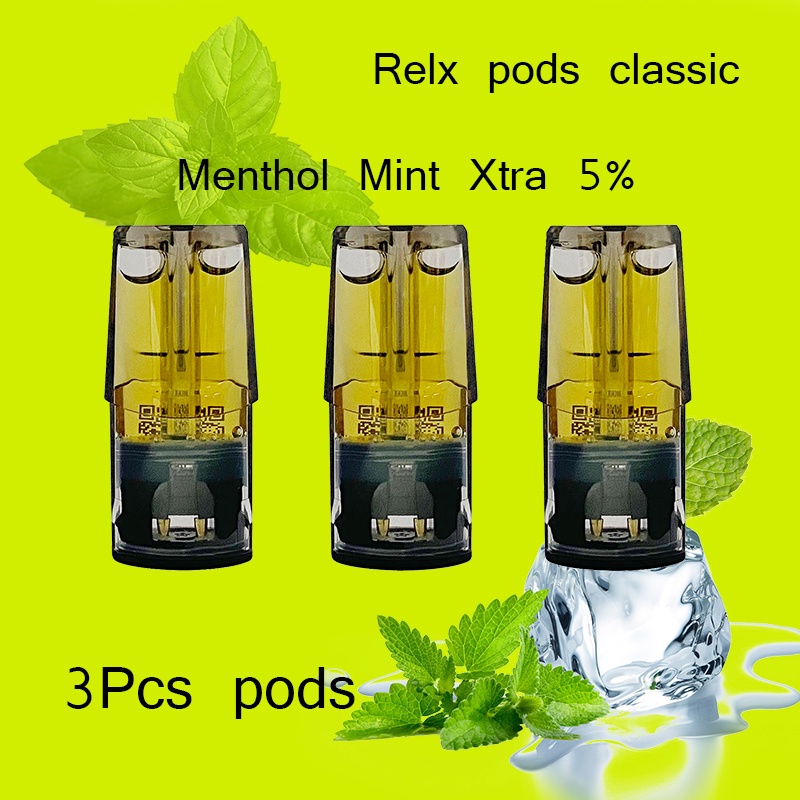 Jual 3pcs/pack Relx Classic Pods, (Menthol Mint Xtra) | Shopee Indonesia