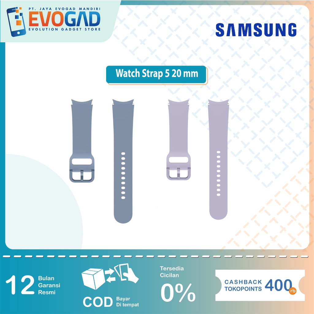 Jual Samsung Strap Watch 20mm | Strap Silicon Samsung Galaxy Watch ...