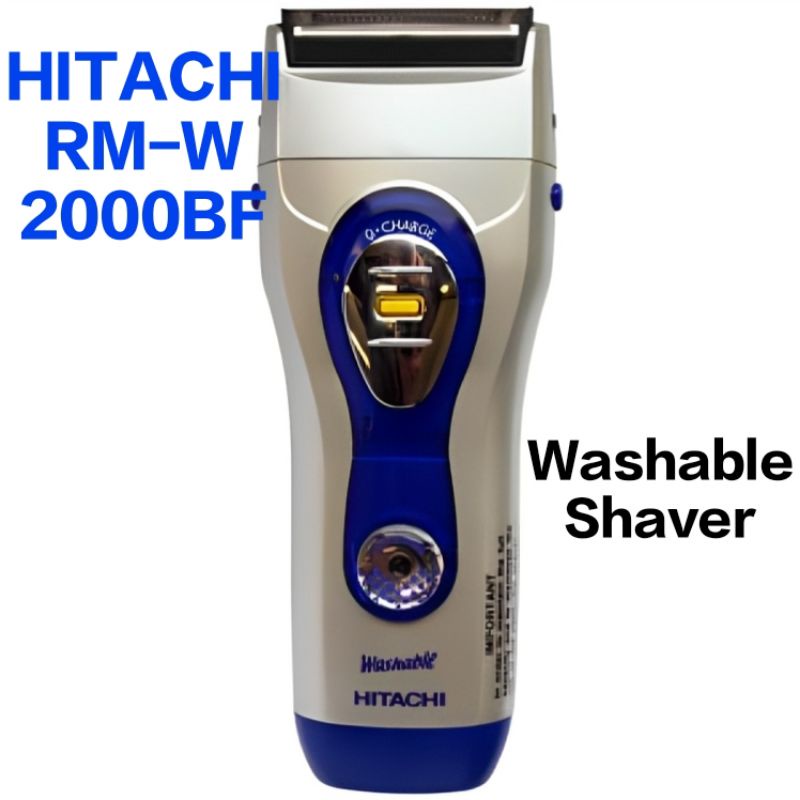 Jual HITACHI SHAVER RM W 2000 BF RARE TAHAN AIR RECHARGEABLE | Shopee ...