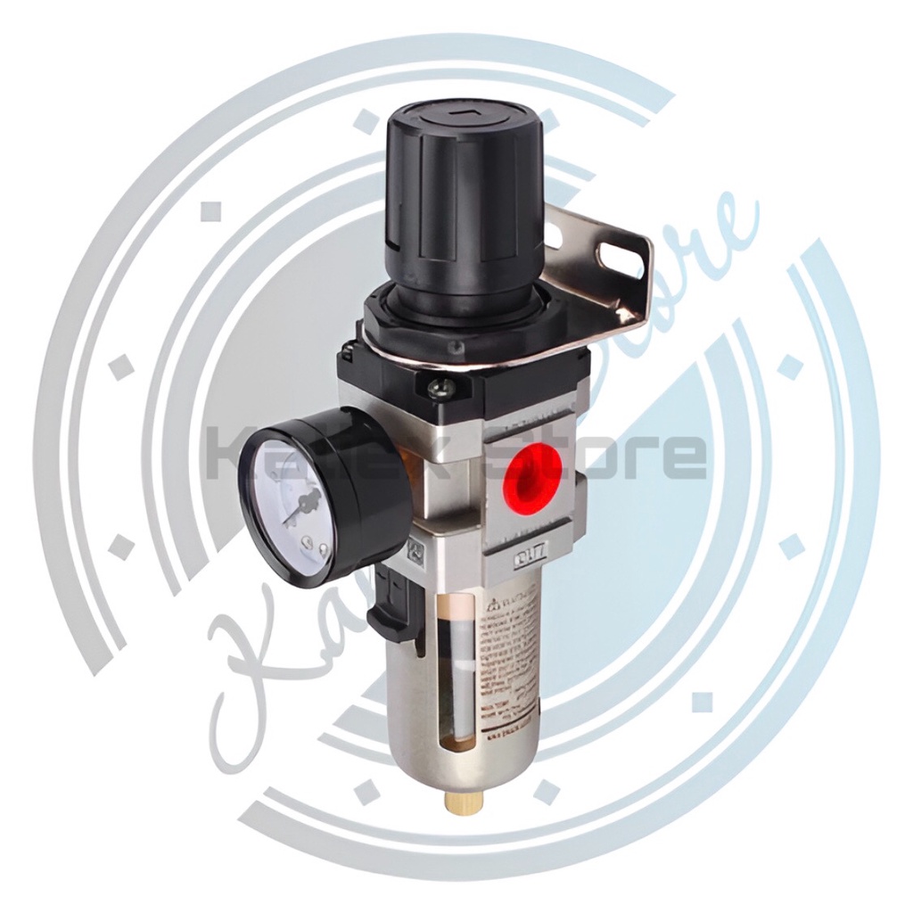 Jual Air Filter Regulator Drat 3/8 inch - AW3000-03 | Shopee Indonesia