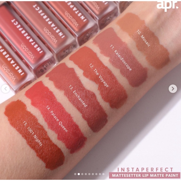 Jual INSTAPERFECT MATTESETTER LIP MATTE PAINT (KEMASAN BARU) | Shopee ...
