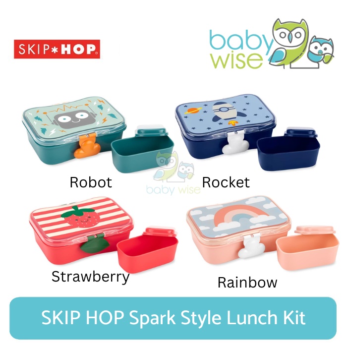 Jual SKIP HOP Spark Style Lunch Kit - Kotak Makan Bekal Anak Sekolah ...