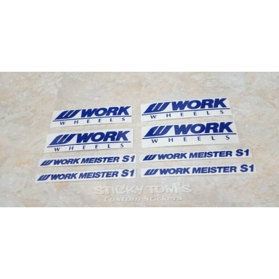 Jual stiker velg mobil Work Meister S1 Termurah | Shopee Indonesia