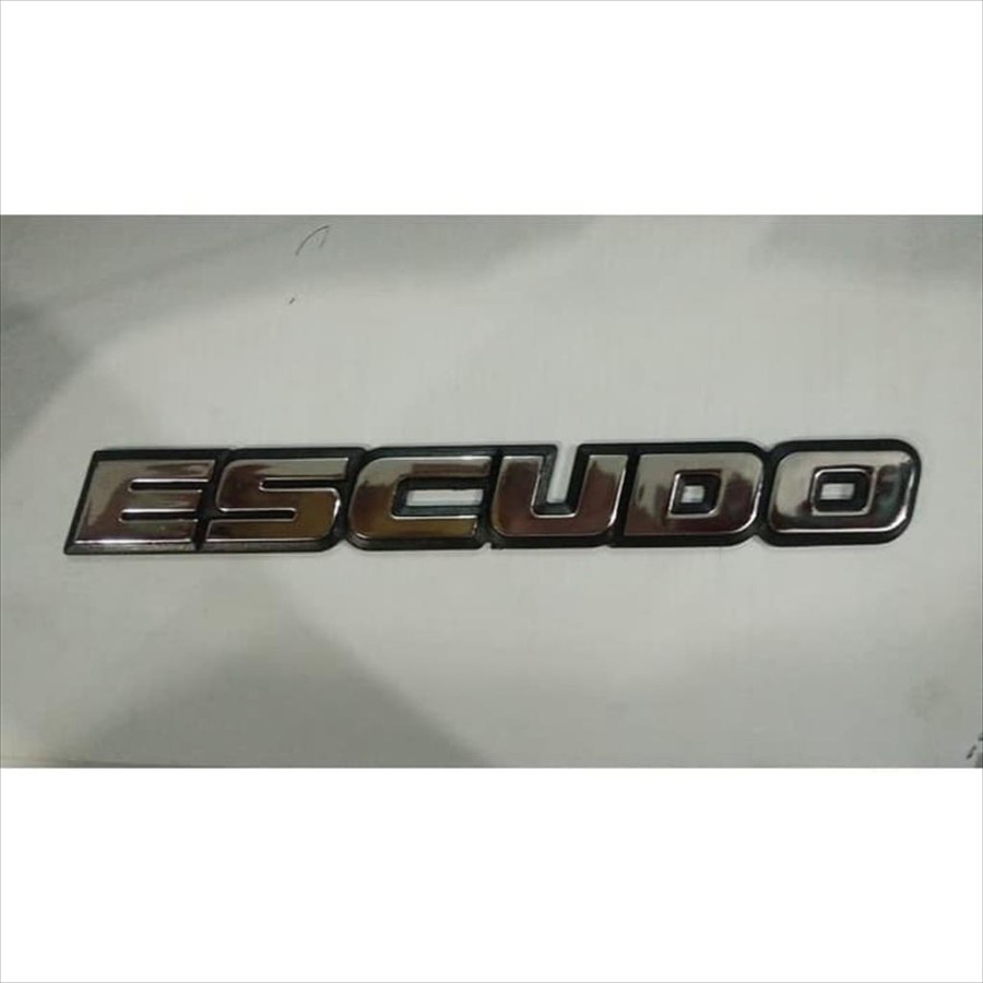 Jual Emblem Logo Sticker Tempelan Tulisan Escudo Panjang 22.7 cm | Shopee Indonesia