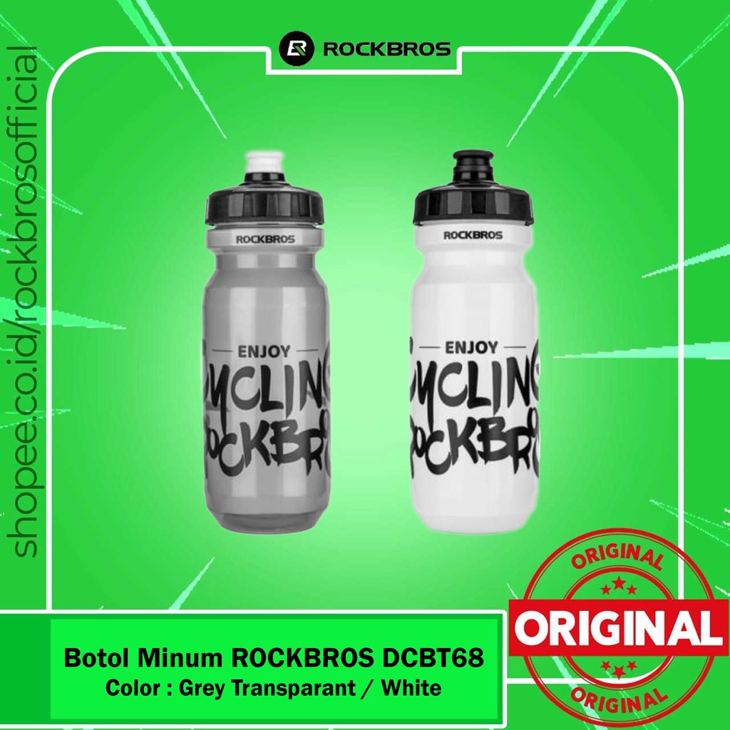 Jual Botol Air Minum Bidon Sepeda Rockbros DCBT68 Sport Water 600 ml ...