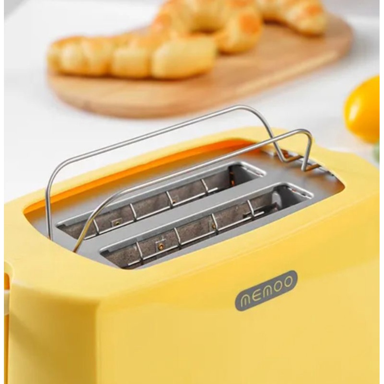 Jual MEMOO Toaster 2 Slice/Alat Pemanggang Roti 700W | Shopee Indonesia