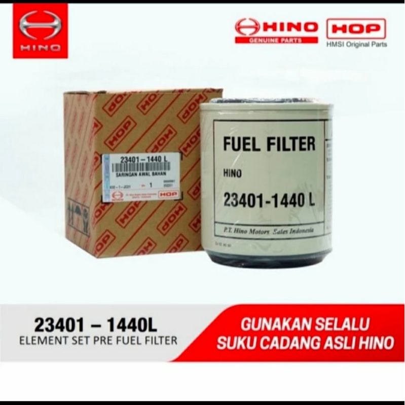 Jual FILTER SOLAR BAWAH ASLI ORIGINAL HOP 23401-1440L FUEL FILTER SOLAR ...