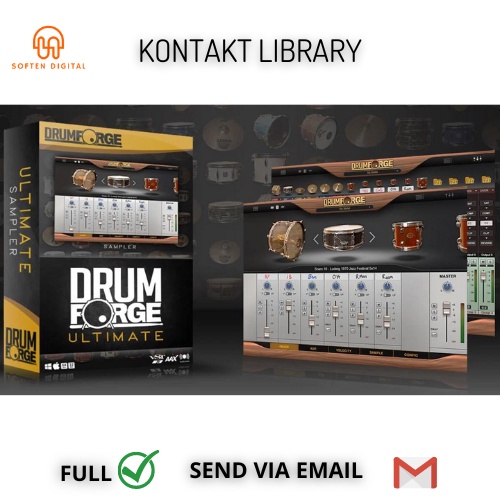 Jual Drumforge I Ultimate Sampler library libraries preset KONTAKT | Shopee Indonesia