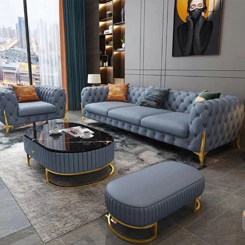 Jual sofa kulit modern sofa luxury gaya baru sofa kantor | Shopee Indonesia