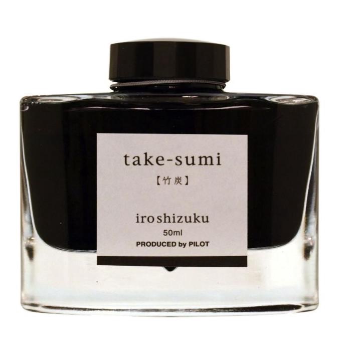 Jual INK-50-TAK Pilot Iroshizuku Fountain Pen Ink Take-Sumi 50ml ...