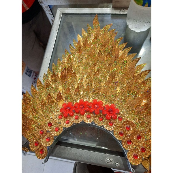 Jual Mahkota bali // Sunting adat bali // Aksesoris kepala adat bali ...