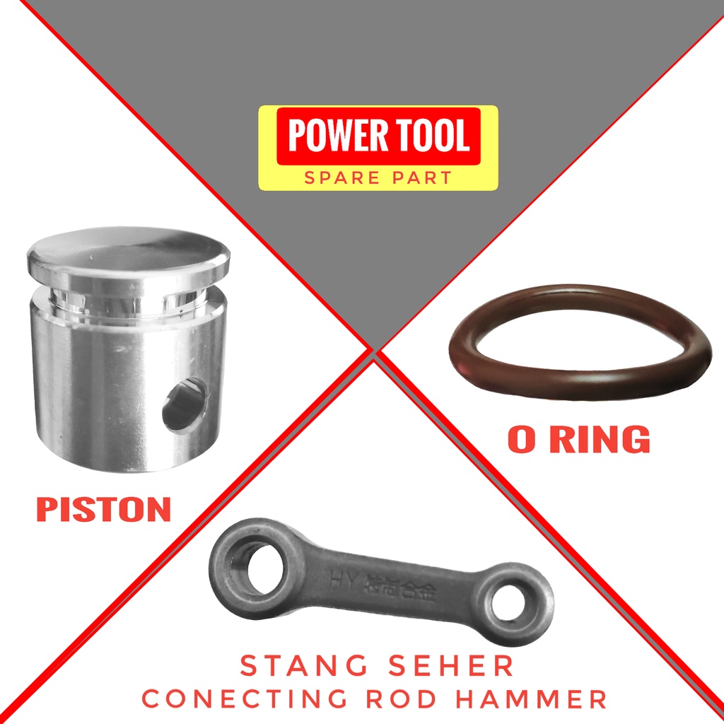 Jual Spare part Piston Stang Seher Pedal Conecting Rod Seal O Ring ...