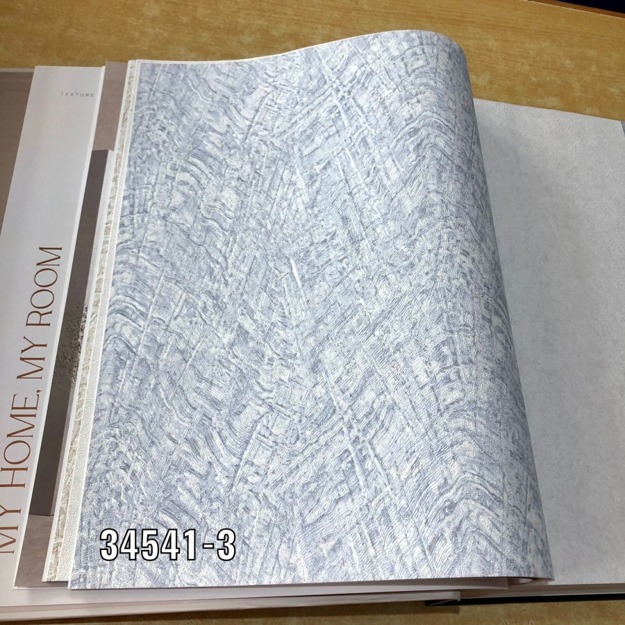 Jual WALLPAPER DINDING KOREA MOTIH SERAT KULIT KAYU MINIMALIS TEXTURE ...