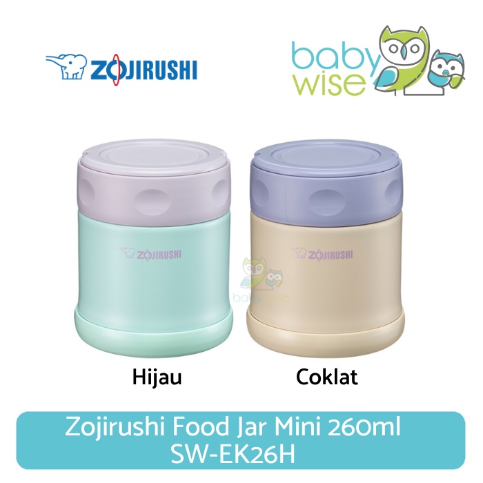 Jual Zojirushi Food Jar Mini 260ml SW-EK26H - Termos Makanan | Shopee ...