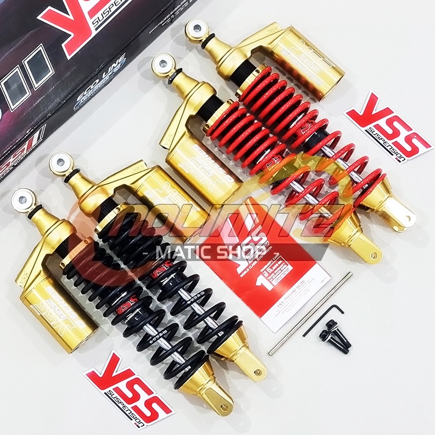 Jual Shock YSS G Series Smooth Gold Edition 365mm Shockbreaker PCX 160 | Shopee Indonesia