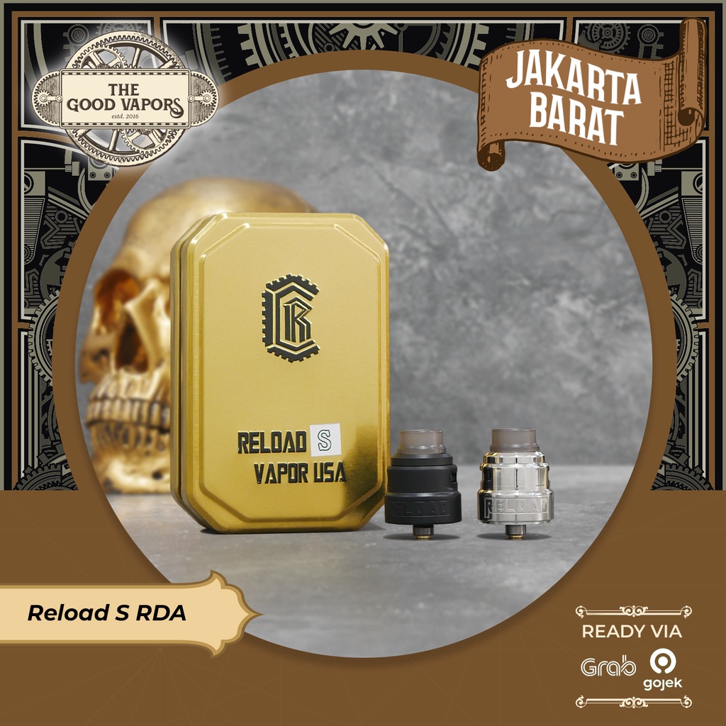 Jual Reload S RDA Authentic by Reload Vapor USA | Shopee Indonesia