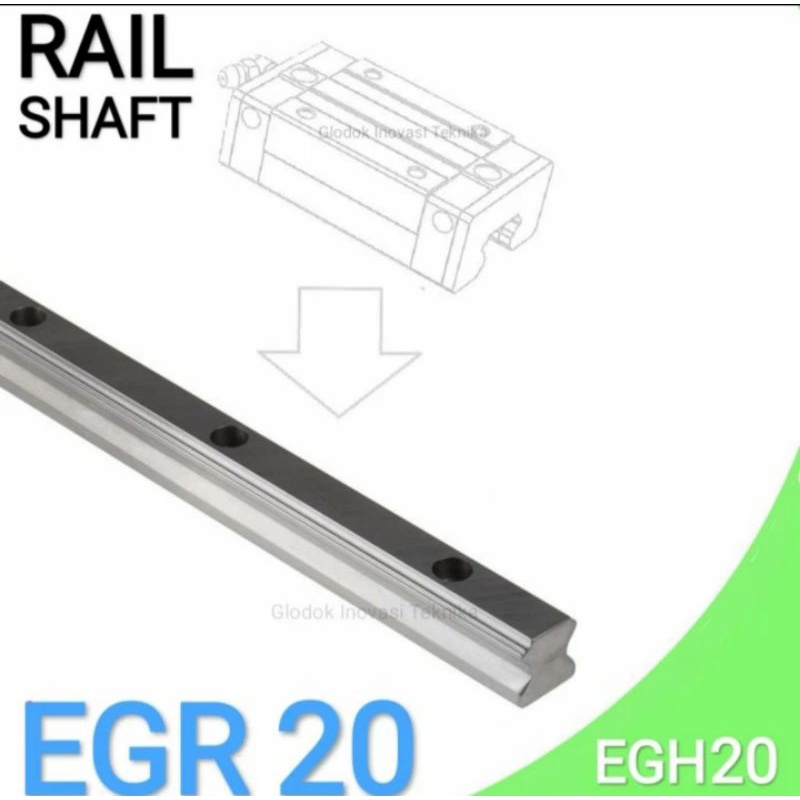 Jual Rail Rel Shaft Linear guide EGR20 EGH20 EGR EGH 20 20mm CNC Laser | Shopee Indonesia