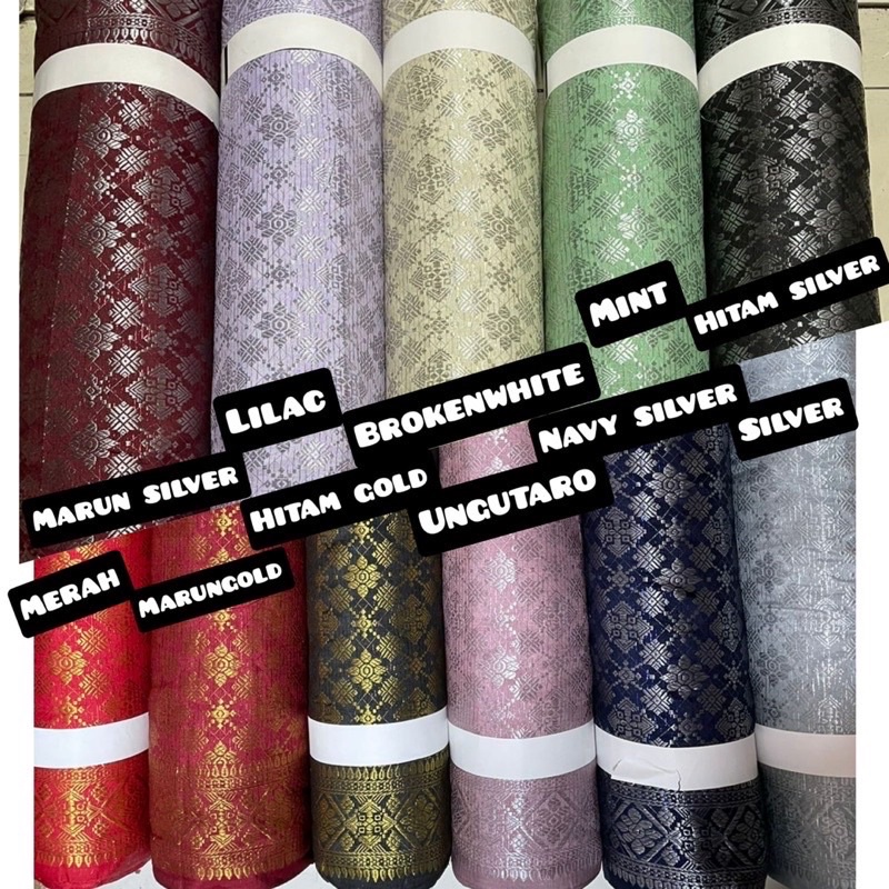 Jual SONGKET, TOKO SONGKET, KAIN SONGKET TENUN, SONGKET MURAH | Shopee ...