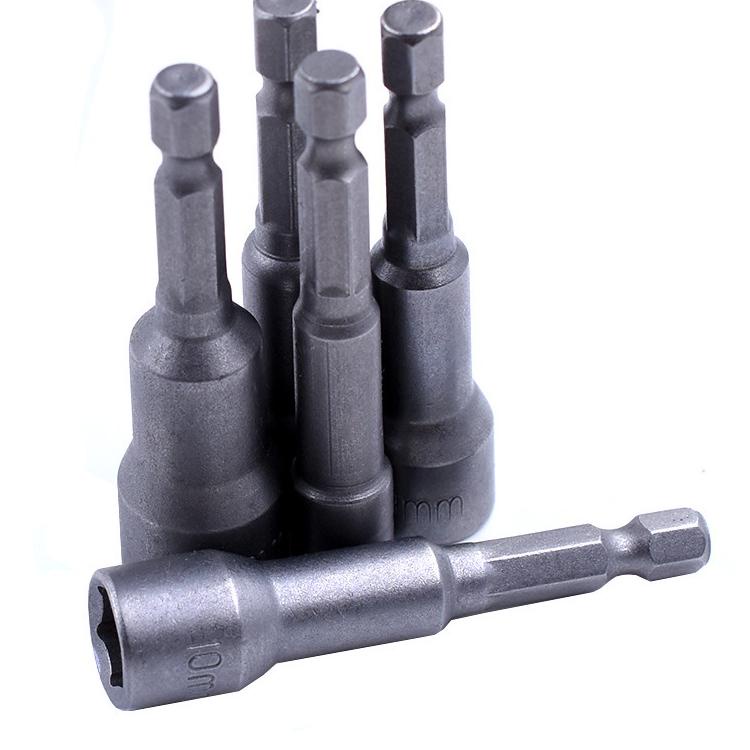 Jual Harga Miring--5PCS Obeng Sock Roofing 8 x 65 mm Mata Bor Sock Baut Baja Ringan Magnetic Nut ...