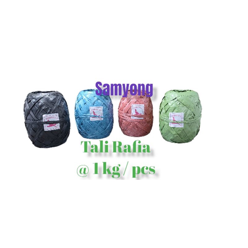 Jual tali Rafia, tali rumput Jepang 1kg | Shopee Indonesia