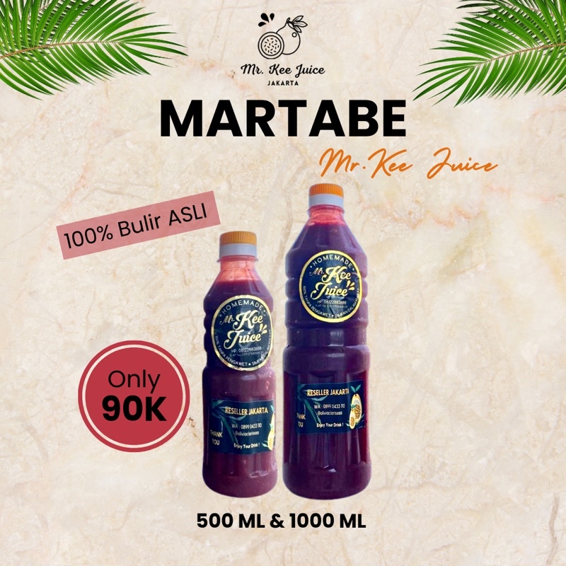 Jual Sirup Martabe Mr.Kee Juice 500 ML | Shopee Indonesia