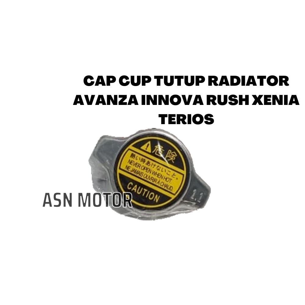 Jual CAP CUP TUTUP RADIATOR AVANZA/INNOVA/RUSH/XENIA/TERIOS | Shopee ...